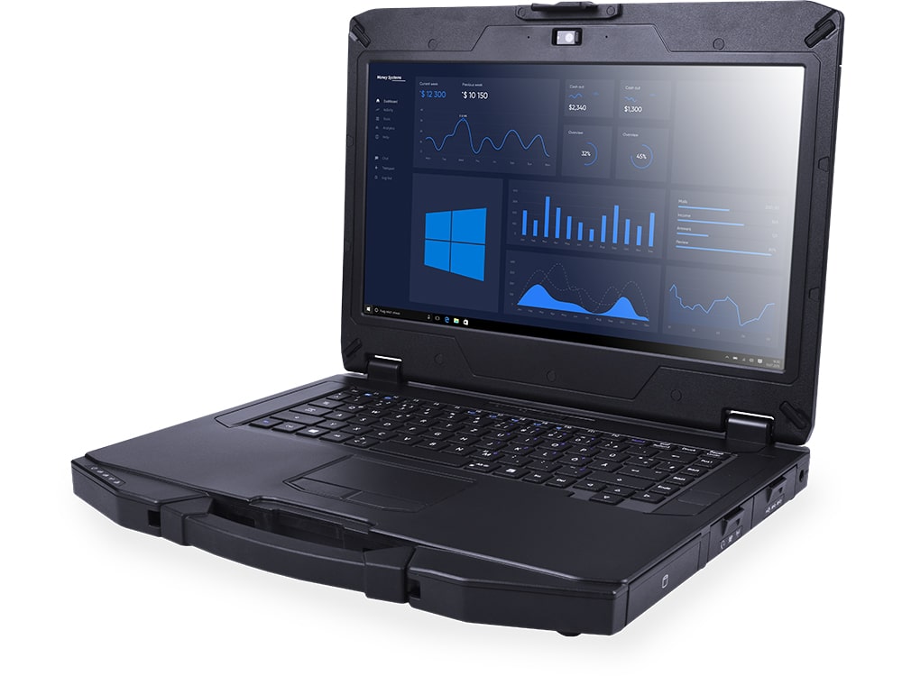 Pokini Rugged Notebook N14 – P.U.R. Print Systeme GmbH